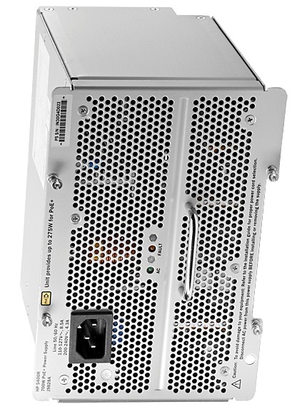 HPE J9828A 5400R 700 Watt POE+ZL2 Power Supply