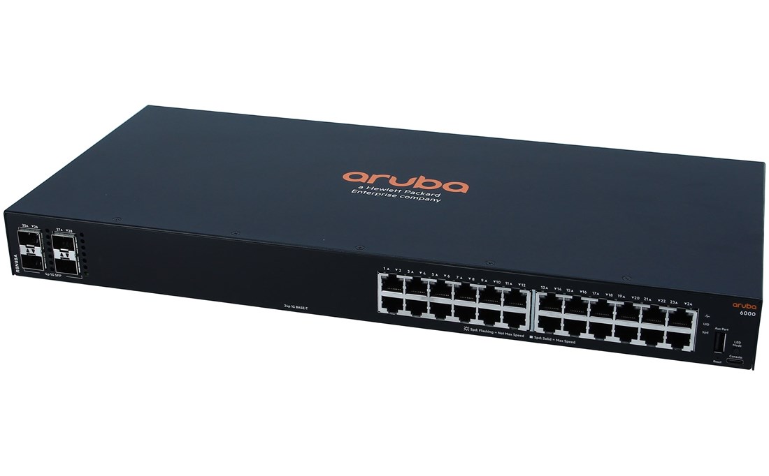 HPE R8N88A Aruba 6000 24G 4SFP Switch NEW