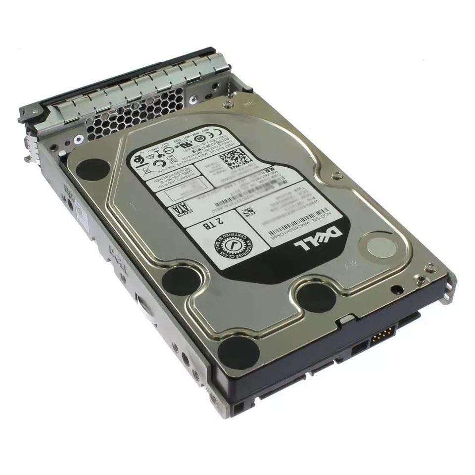 Dell 0Y4CD 2TB 7.2K SATA 6Gbps 512n 256MB 3.5" Hard Drive With Tray