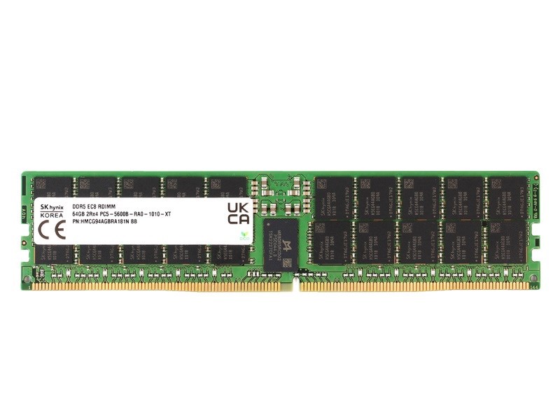 Hynix HMCG94AGBRA181N 64GB PC5-44800 DDR5-5600B-R Memory