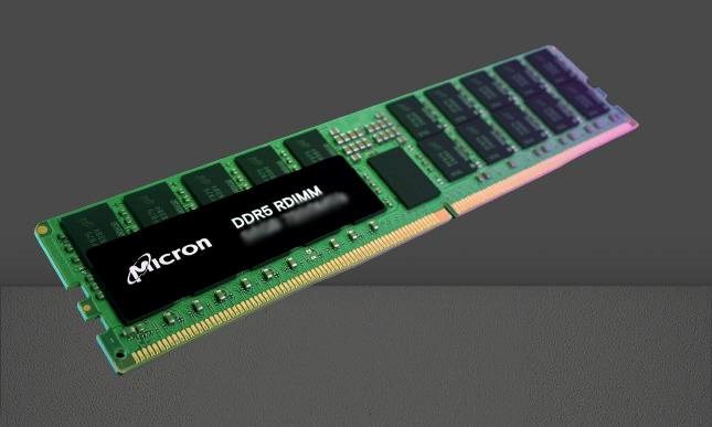 Micron MTC20F2085S1RC48BA1 32GB DDR5 4800MT/s ECC Registered RDIMM CL40 ...