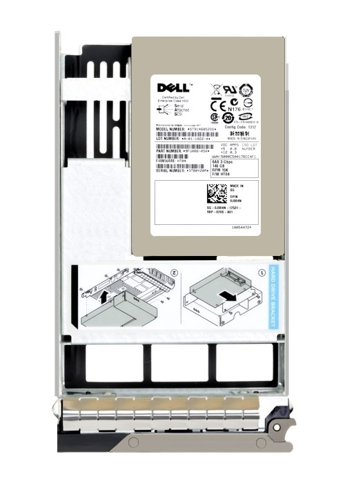 Dell 345-BFRG 3.84TB SSD up to SAS 24Gbps ISE RI Hybrid Drive