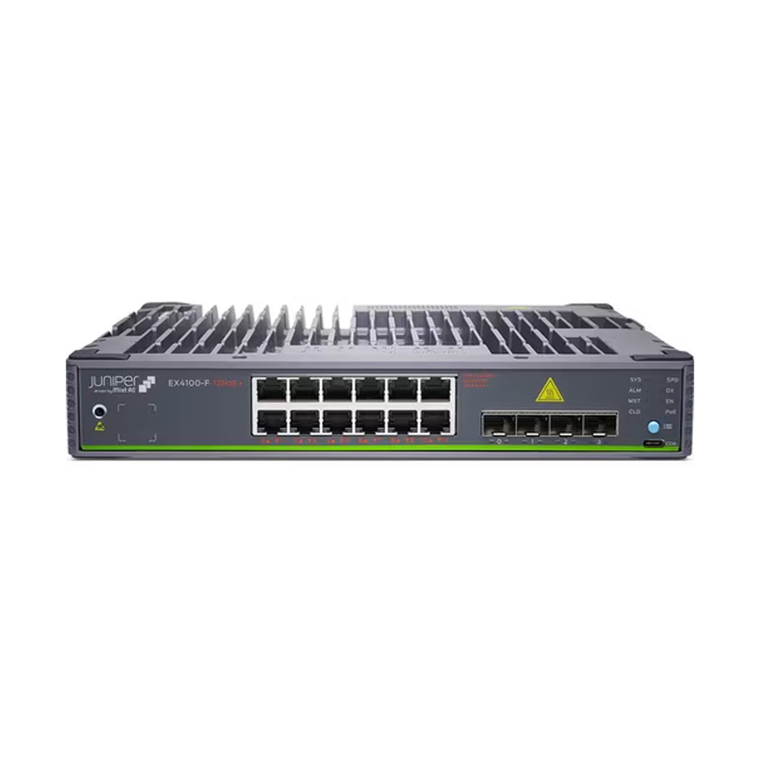 Juniper Networks EX4100-F-12P 12-port 10/100/1000BASE-T PoE+ switch ...