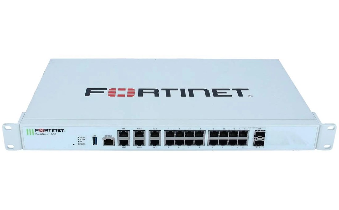 Fortinet FG-100E Fortigate-100e Network Security Appliance