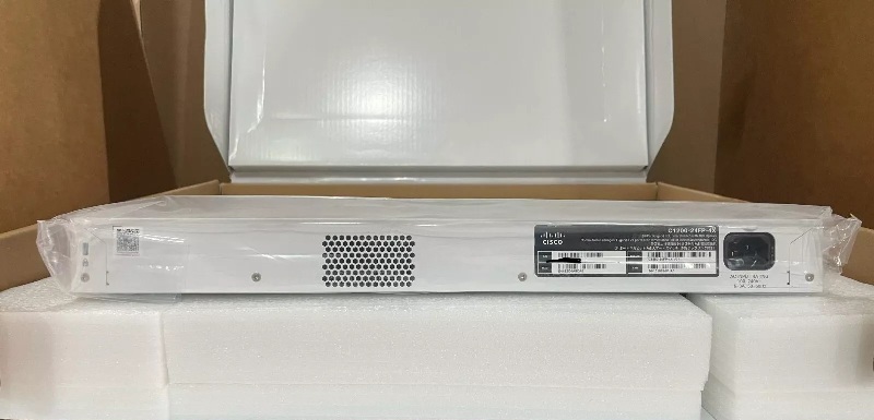 Cisco C1200-24FP-4X Catalyst 1200 24 Ports Smart Rack-mountable Switch New