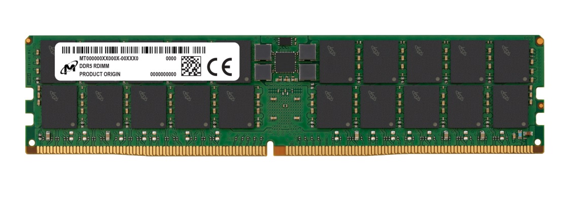 Micron MTC40F204WS1RC48BR 96GB DDR5 4800MT/s RDIMM 2Rx4 Memory Brand New
