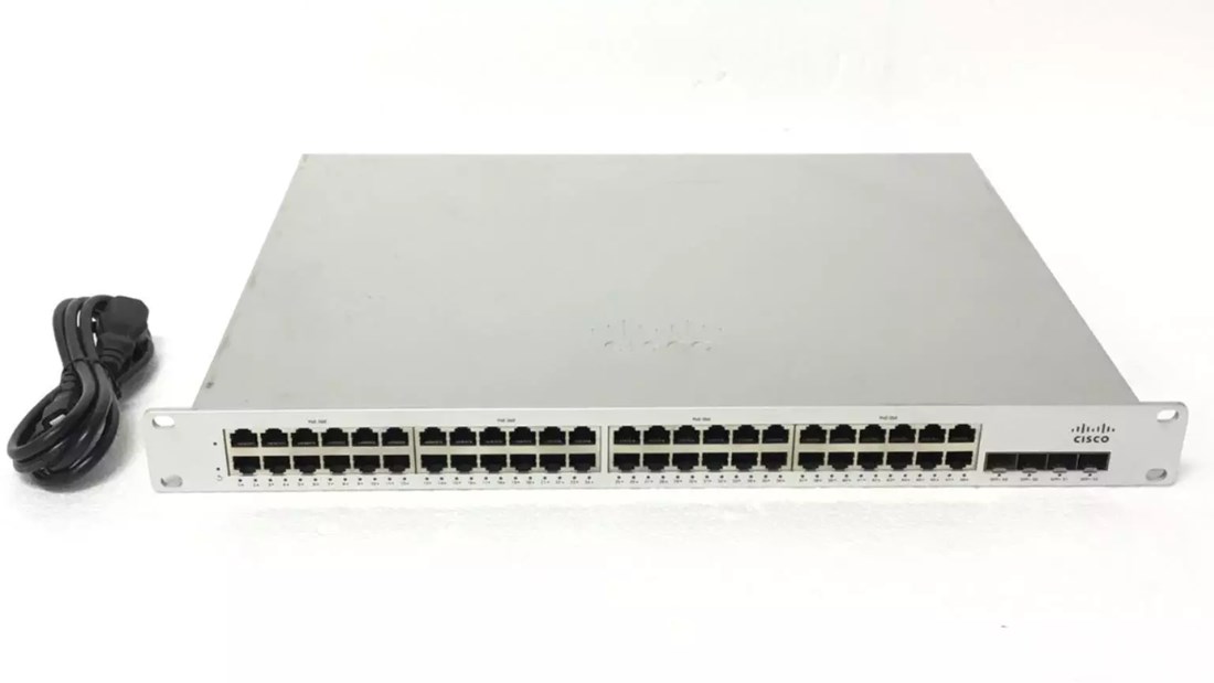 Cisco MS225-48LP-HW 48 ports Meraki Cloud Managed MS225-48LP Switch New