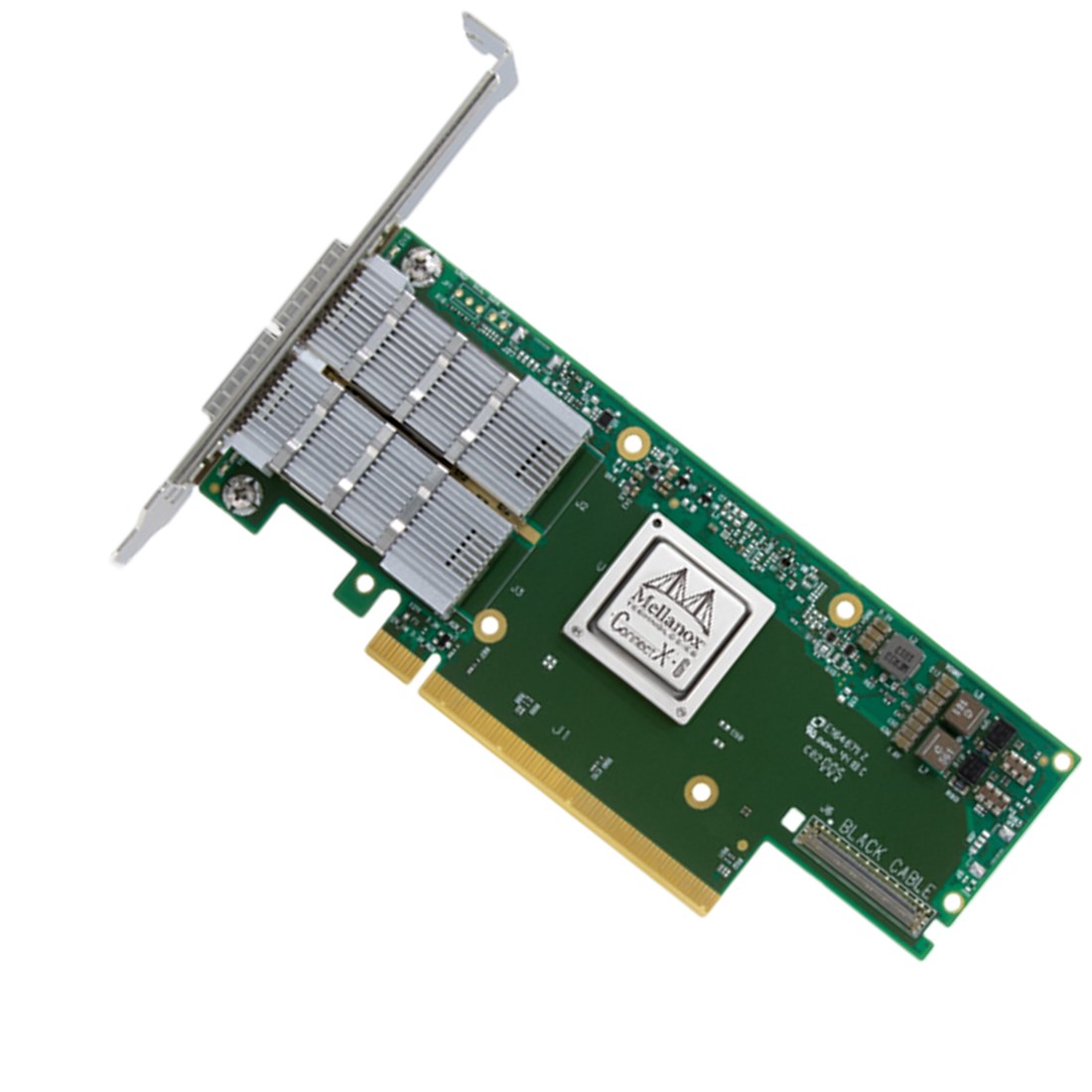 Mellanox MCX653106A-HDAT ConnectX-6 InfiniBand/Ethernet adapter card ...