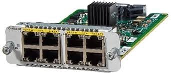 Cisco C-NIM-8T 8-port Layer 2/3 GE Switch Network Interface Module
