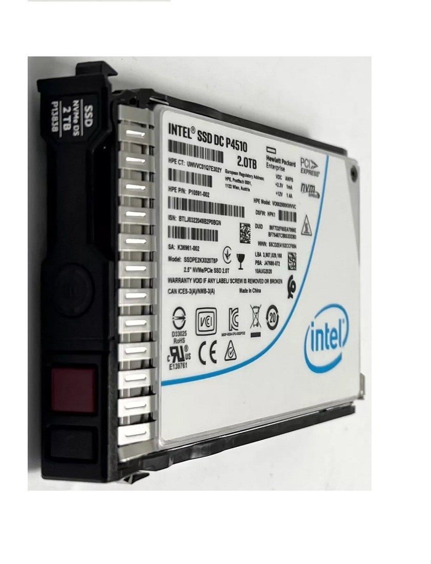 HPE P10591-002 Read Intensive SSD 2 TB PCIe 3.0 X4 (NVMe) New F/s