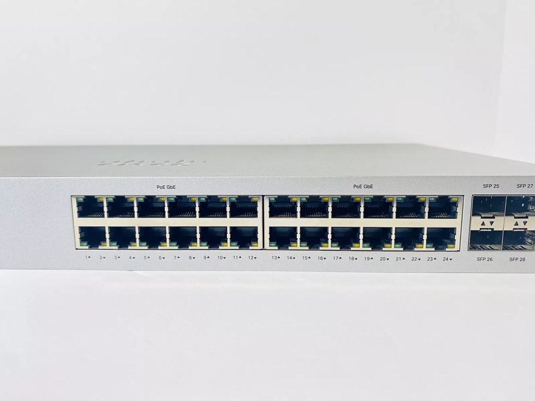 Cisco MS120-24P-HW Meraki Cloud Managed MS120-24P 24 Ports Switch New ...