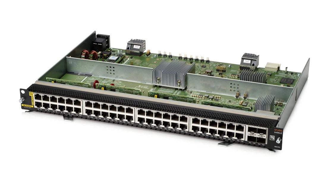HPE R0X39-61201 Aruba 6400 48P 1Gbe Cl4 Poe 4SFP56 v2 Module
