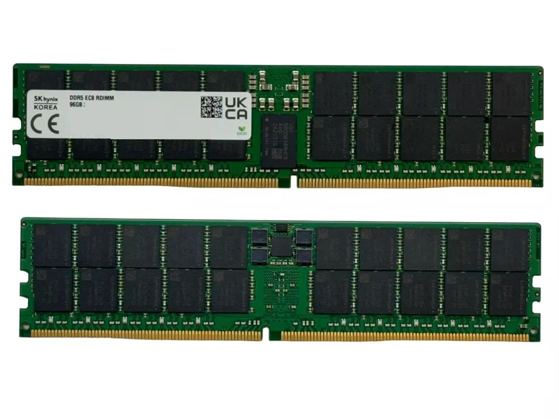 Hynix HMCGM4MGBRB244N 96GB PC5-5600B DDR5-44800 EC8 ECC REG 2RX4 RDIMM ...