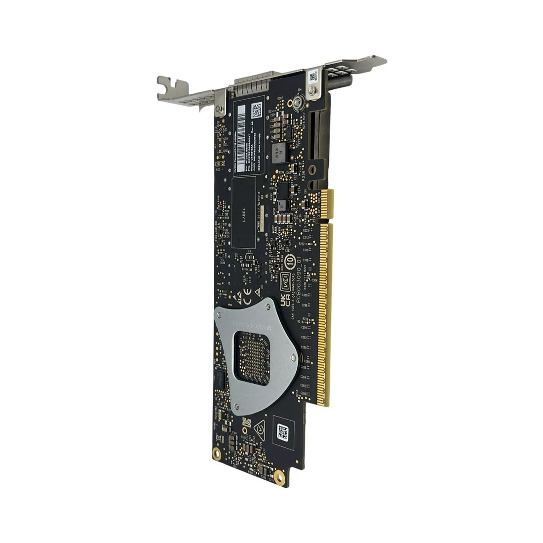 NVIDIA 900-9X767-003N-DT0 ConnectX-7 HHHL Adapter Card NDR IB Single-port OSFP PCIe 5.0 2x8 in a ...