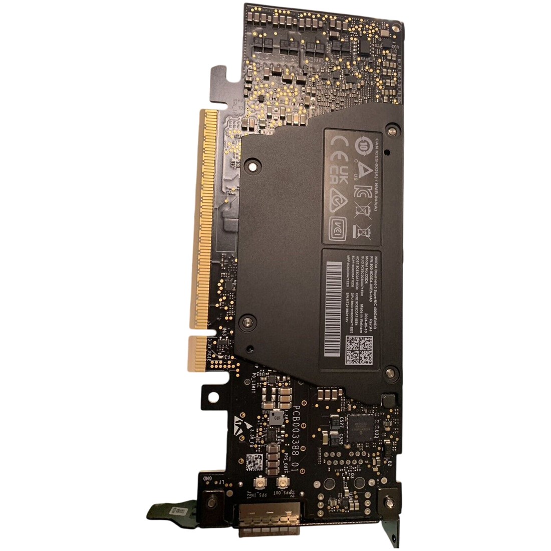 NVIDIA 900-9D3D4-00EN-HA0 BlueField-3 B3140H E-series HHHL SuperNIC ...