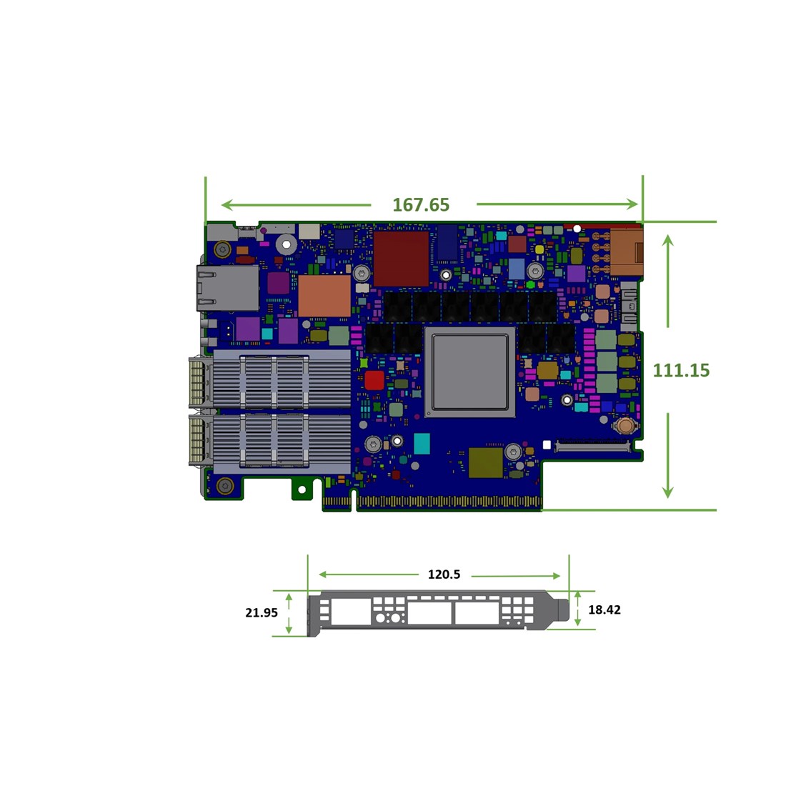 NVIDIA 900-9D3C6-00SV-DA0 BlueField-3 B3220SH E-Series FHHL Storage ...