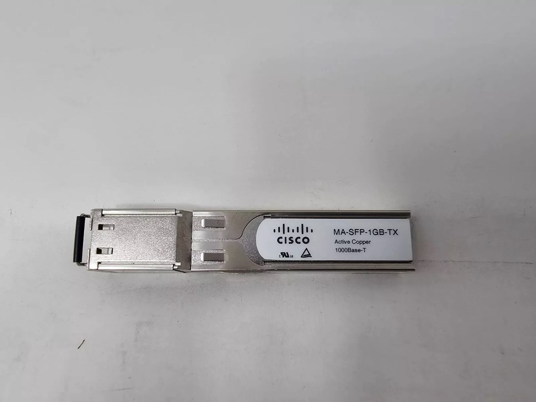 Cisco MA-SFP-1GB-TX Meraki Gigabit SFP Transceiver Module New