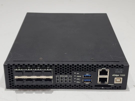 cicso VEDGE-1000-AC-K9 SD-WAN VEdge-1000 AC Routers 8 ports of fixed GE SFP