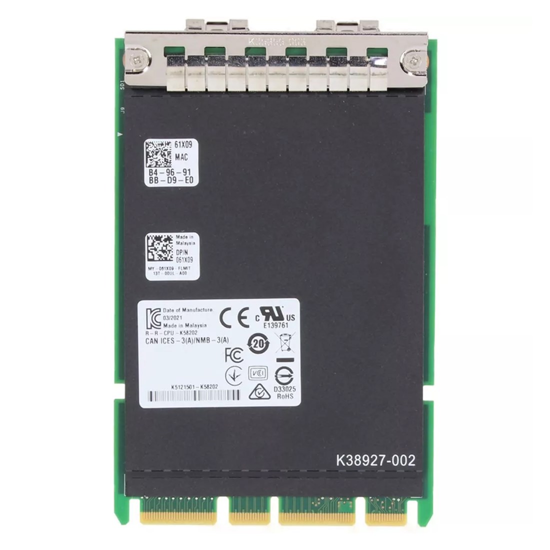 Dell PWH3C Intel E810 Dual Port 25GbE SFP28 OCP NIC 3.0