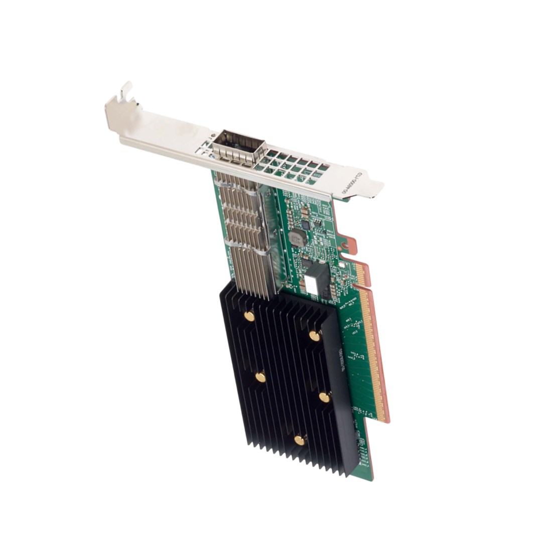 Broadcom P1400GD Single-Port 400 Gb/s QSFP-DD PCI Express 5.0 x16 ...
