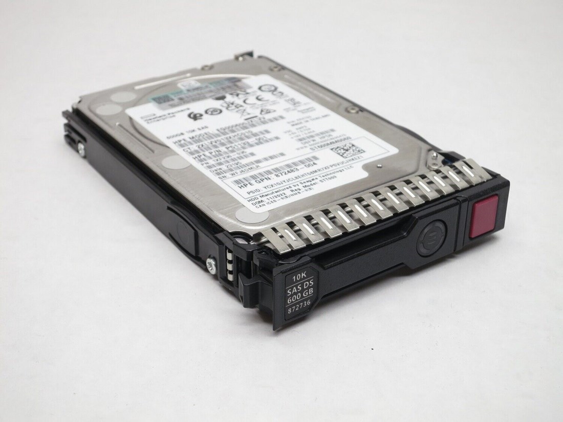 HPE EG000600JXLVV Hard drive 600 GB SAS 12Gb/s New F/s