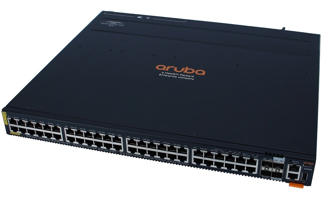 HPE R8Q70A Aruba 6200M 48G Class4 PoE 4SFP+ Switch REF