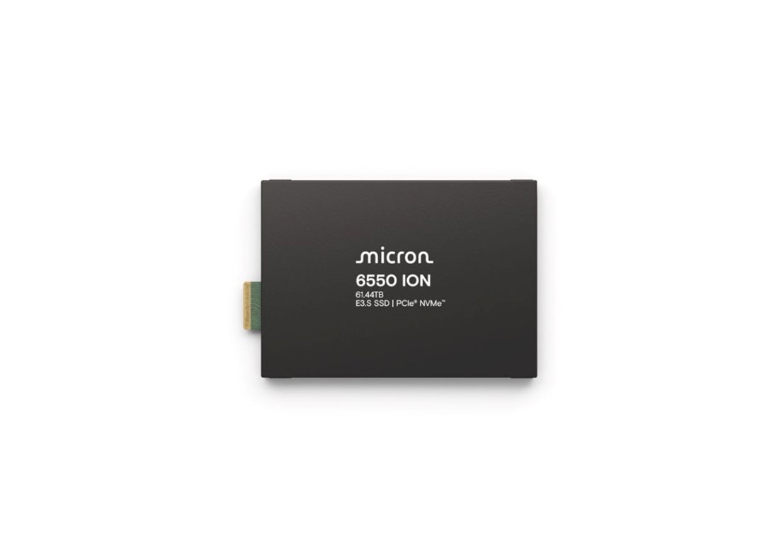 Micron MTFDLBQ61T4THL-1BK1DFCYY 61.44TB 6550 ION NVMe E.3S Gen5 7.5mm SSD