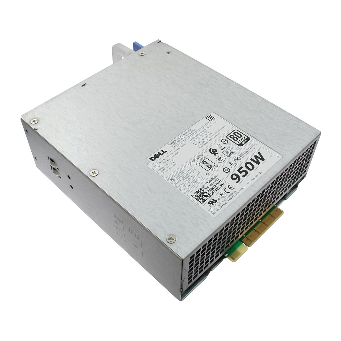 Dell V7594 Precision T5820 T7820 950W 80 Plus Gold Power Supply