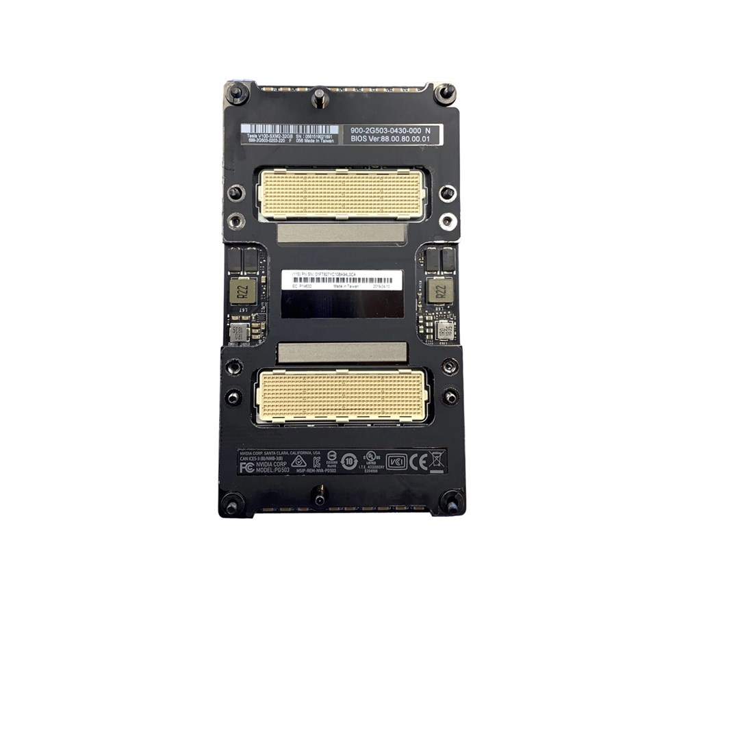 NVIDIA 699-2G503-0203-220 Tesla V100-SXM2-32GB Passive GPU Accelerator Card