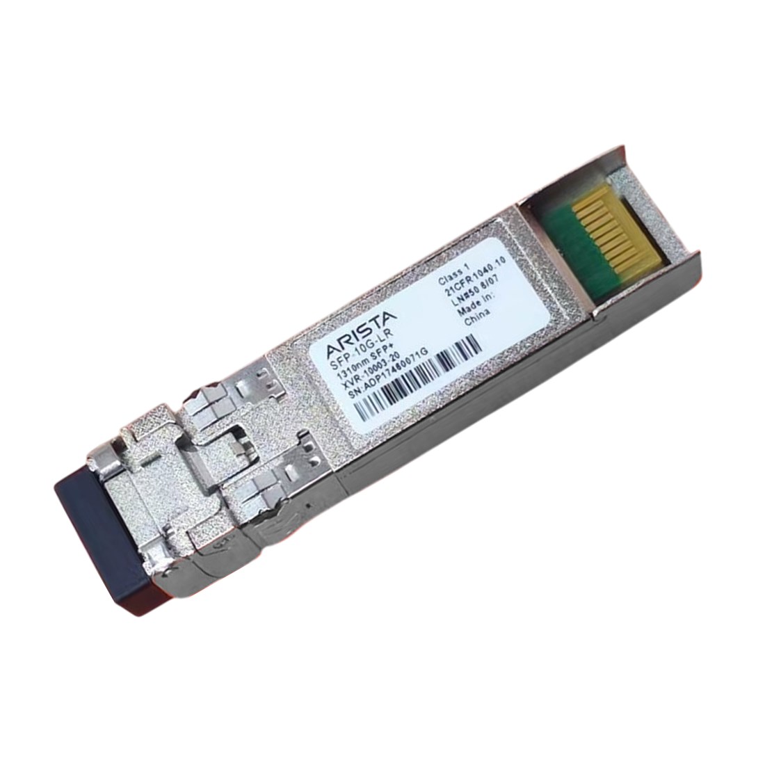 Arista XVR-10003-20 SFP-10G-LR 10GBASE-LR 1310nm 10km SFP+ Transceiver ...