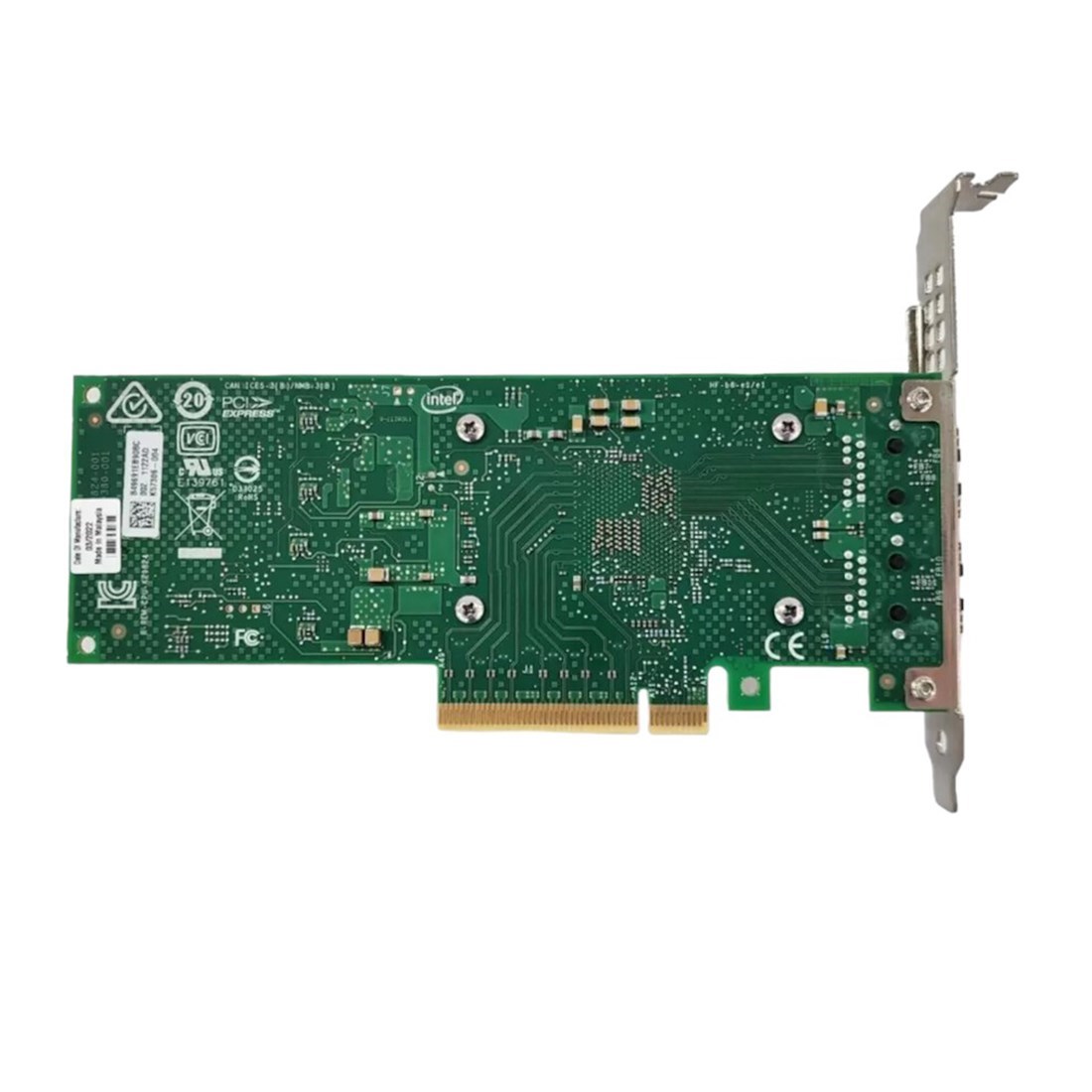 Dell 540-BDLB Intel X710-T2L Dual Port 10GbE Base-T PCIe Adapter with ...