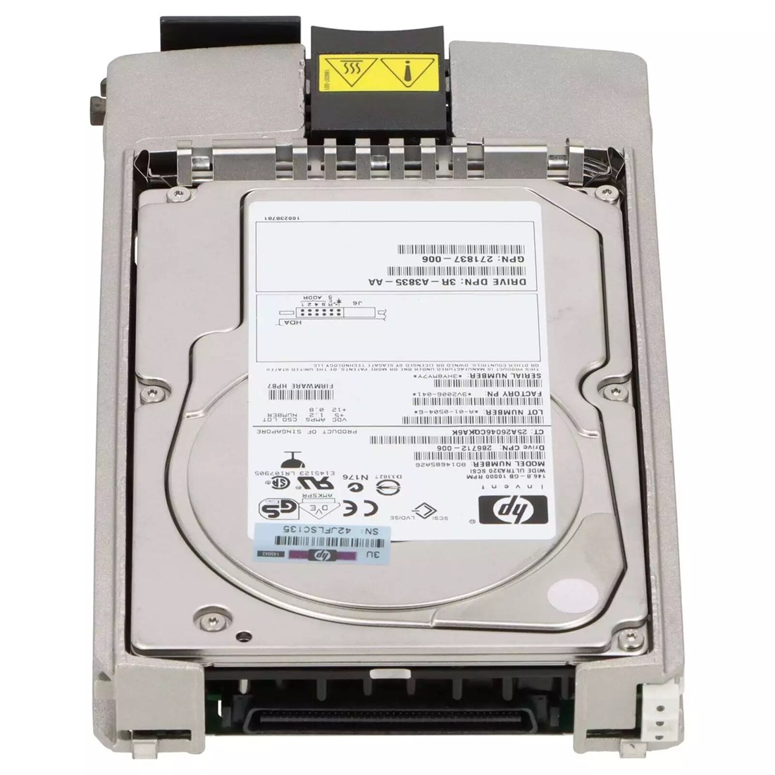HP 360205-013 146.8GB 10k 80Pin 3.5Inch Ultra320 SCSI Hdd